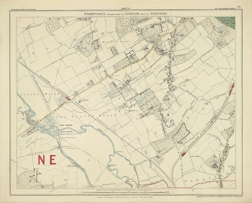 Stanford Map Sheet 04 - Picture UK
