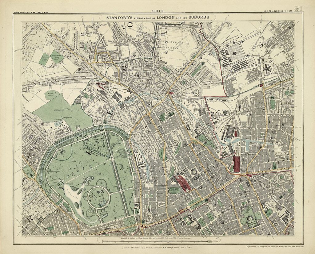Stanford Map Sheet 06 - Picture UK