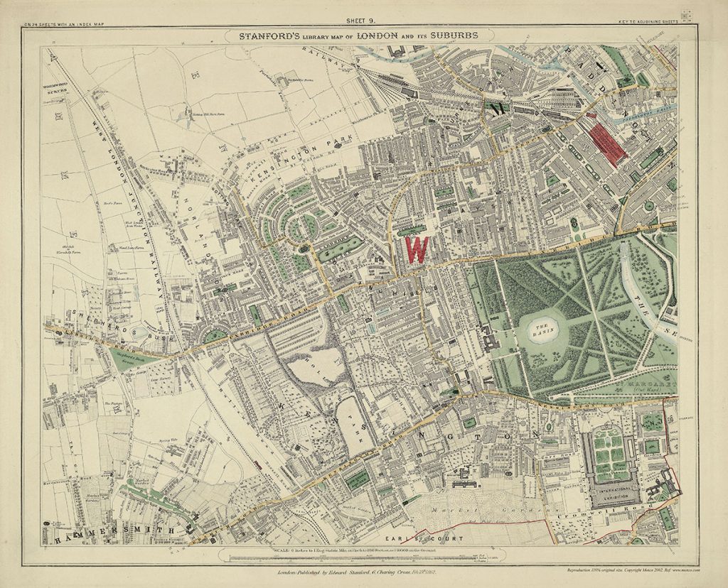 Stanford Map Sheet 09 - Picture UK